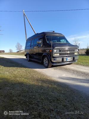 Melns Chevrolet chevy-van 1995 Tallina, ar dzinēja tilpumu 6.50 L un nobraukumu 124 tūkst. km par 9950 €, foto 3 vietnē AUTOMOTO.COM.LV