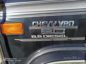 Melns Chevrolet chevy-van 1995 Tallina, ar dzinēja tilpumu 6.50 L un nobraukumu 124 tūkst. km par 9950 €, foto 5 vietnē AUTOMOTO.COM.LV