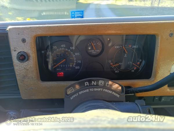 Melns Chevrolet chevy-van 1995 Tallina, ar dzinēja tilpumu 6.50 L un nobraukumu 124 tūkst. km par 9950 €, foto 5 vietnē AUTOMOTO.COM.LV