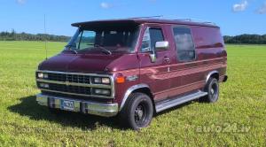 Red Chevrolet chevy-van 1990 in Tallinn, with an engine capacity of 6.50 L and mileage of 462 thousand km for 6000 €, photo  on AUTOMOTO.COM.LV