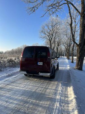 Красный Шевроле Чеви Ван 1997 в Таллин, объемом двигателя 5.70 л и пробегом 214 тыс. км за 14500 €, фото 4 на AUTOMOTO.COM.LV