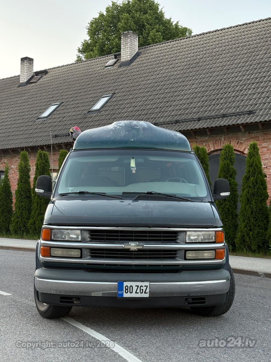 Chevrolet chevy-van 1996 Tartu, ar dzinēja tilpumu 5.70 L un nobraukumu 250 tūkst. km par 6900 €, foto 4 vietnē AUTOMOTO.COM.LV