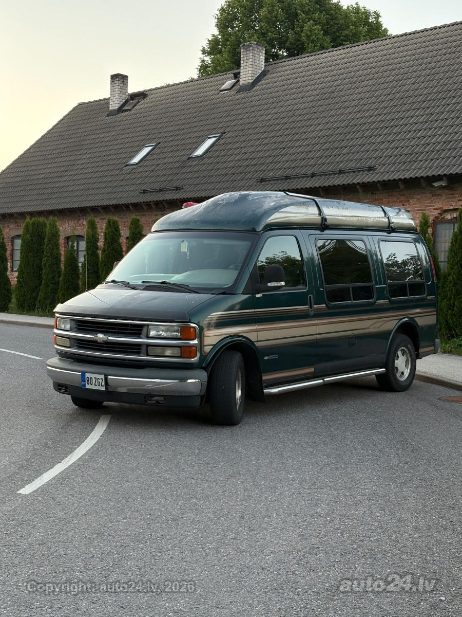Chevrolet chevy-van 1996 Tartu, ar dzinēja tilpumu 5.70 L un nobraukumu 250 tūkst. km par 6900 €, foto 12 vietnē AUTOMOTO.COM.LV