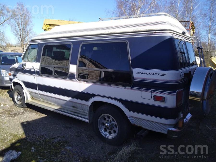 Balts Chevrolet chevy-van 1991 Liepāja, ar dzinēja tilpumu 6.20 L un nobraukumu 0 tūkst. km par 3000 €, foto 3 vietnē AUTOMOTO.COM.LV