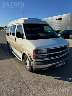 Balts Chevrolet chevy-van 1998 Rīga, ar dzinēja tilpumu 5.70 L un nobraukumu 175 tūkst. km par 11000 €, foto 14 vietnē AUTOMOTO.COM.LV