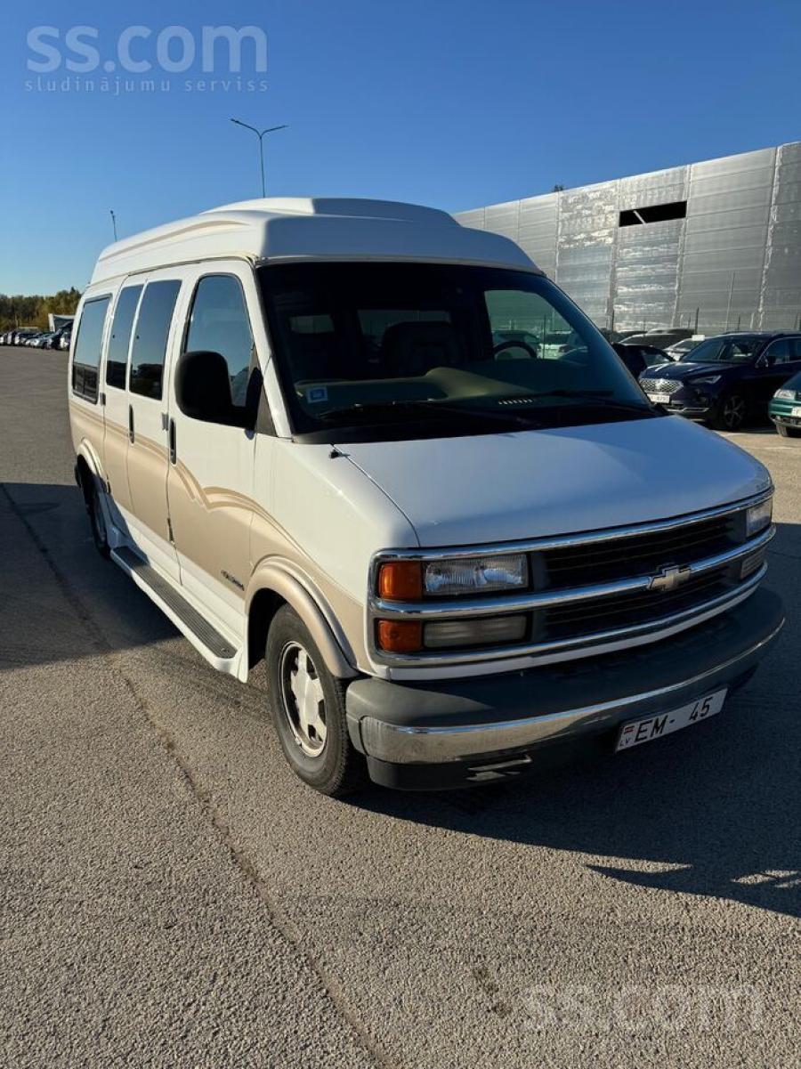 Balts Chevrolet chevy-van 1998 Rīga, ar dzinēja tilpumu 5.70 L un nobraukumu 175 tūkst. km par 11000 €, foto 14 vietnē AUTOMOTO.COM.LV