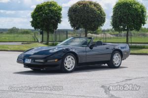 Melns Chevrolet Corvette 1994 Tartu, ar dzinēja tilpumu 5.70 L un nobraukumu 221 tūkst. km par 12500 €, foto  vietnē AUTOMOTO.COM.LV