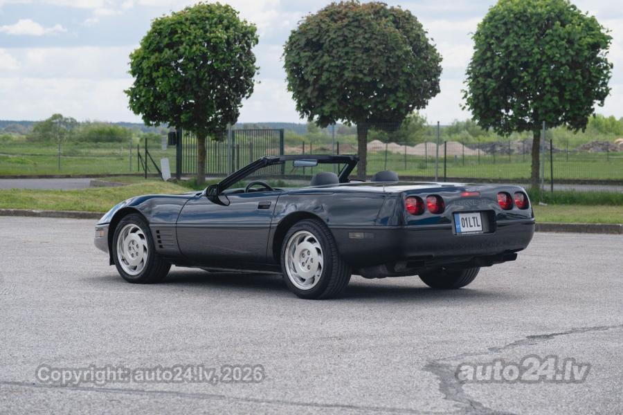Black Chevrolet Corvette 1994 in Tartu, with an engine capacity of 5.70 L and mileage of 222 thousand km for 10999 €, photo 11 on AUTOMOTO.COM.LV