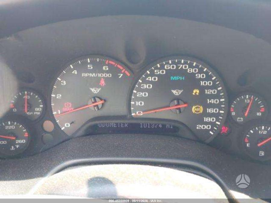 Melns Chevrolet Corvette 2000 Klaipėda, ar dzinēja tilpumu 0.00 L un nobraukumu 101 tūkst. km par 6800 €, foto 8 vietnē AUTOMOTO.COM.LV