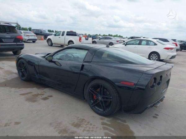 Black Chevrolet Corvette 2005 in Klaipeda, with an engine capacity of 6.00 L and mileage of 125 thousand km for 9300 €, photo 4 on AUTOMOTO.COM.LV