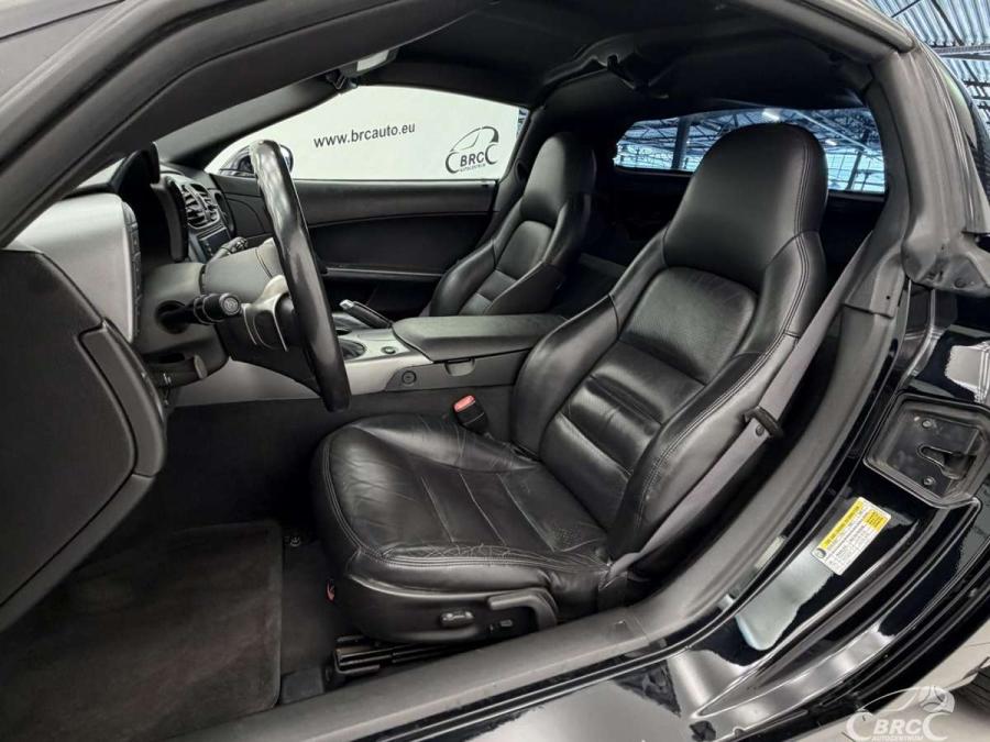 Black Chevrolet Corvette 2006 in Vilnius, with an engine capacity of 5.97 L and mileage of 223 thousand km for 22500 €, photo 16 on AUTOMOTO.COM.LV