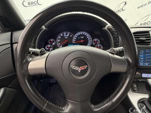 Black Chevrolet Corvette 2006 in Vilnius, with an engine capacity of 5.97 L and mileage of 223 thousand km for 22500 €, photo 21 on AUTOMOTO.COM.LV