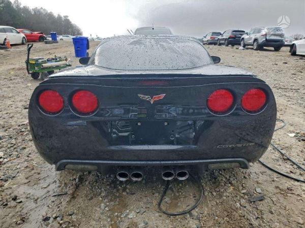 Black Chevrolet Corvette 2009 in Klaipeda, with an engine capacity of 6.20 L and mileage of 110 thousand km for 15500 €, photo 5 on AUTOMOTO.COM.LV