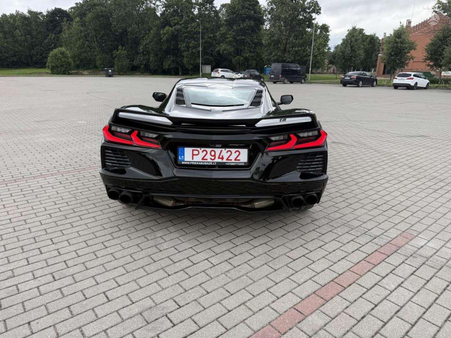 Melns Chevrolet Corvette 2020 Plungė, ar dzinēja tilpumu 6.20 L un nobraukumu 60 tūkst. km par 64999 €, foto 6 vietnē AUTOMOTO.COM.LV