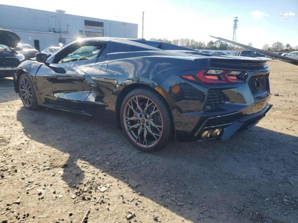 Black Chevrolet Corvette 2023 in Ukmerge, with an engine capacity of 6.20 L and mileage of 10 thousand km for 47990 €, photo 1 on AUTOMOTO.COM.LV