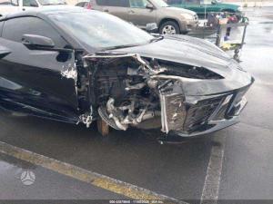 Black Chevrolet Corvette 2024 in Klaipeda, with an engine capacity of 6.20 L and mileage of 1 thousand km for 25100 €, photo 6 on AUTOMOTO.COM.LV