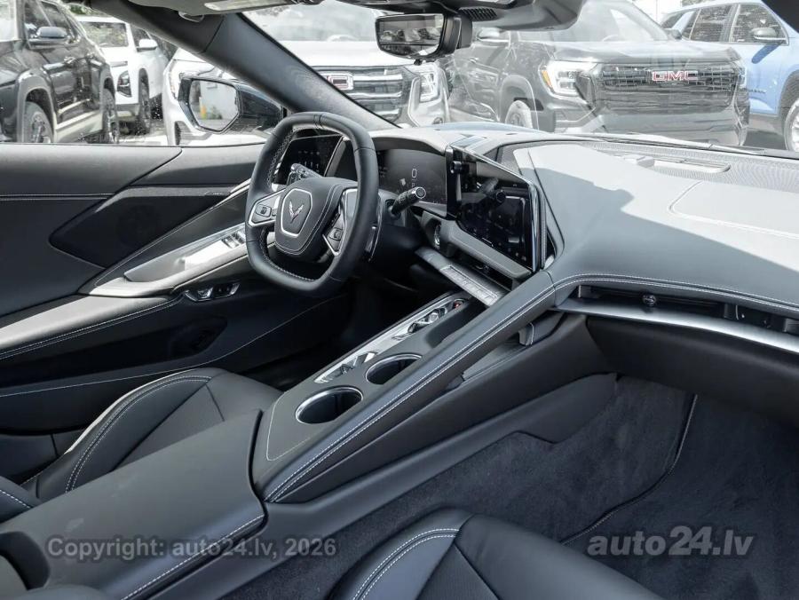 Черный Шевроле Корвет 2026 в Таллин, объемом двигателя 6.20 л и пробегом 0 тыс. км за 89900 €, фото 7 на AUTOMOTO.COM.LV