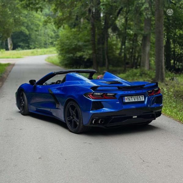 Blue Chevrolet Corvette 2020 in Vilnius, with an engine capacity of 6.16 L and mileage of 44 thousand km for 85000 €, photo 5 on AUTOMOTO.COM.LV