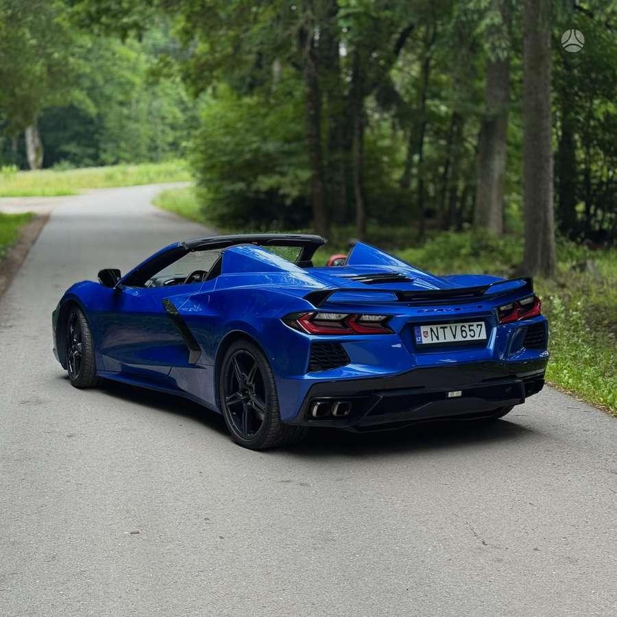 Zils Chevrolet Corvette 2020 Viļņa, ar dzinēja tilpumu 6.16 L un nobraukumu 44 tūkst. km par 85000 €, foto 6 vietnē AUTOMOTO.COM.LV