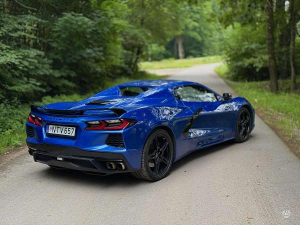 Blue Chevrolet Corvette 2020 in Vilnius, with an engine capacity of 6.16 L and mileage of 44 thousand km for 85000 €, photo 6 on AUTOMOTO.COM.LV