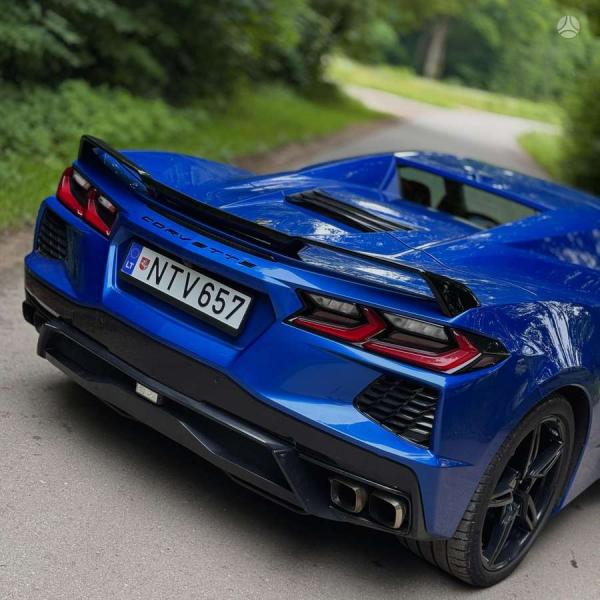 Blue Chevrolet Corvette 2020 in Vilnius, with an engine capacity of 6.16 L and mileage of 44 thousand km for 85000 €, photo 7 on AUTOMOTO.COM.LV