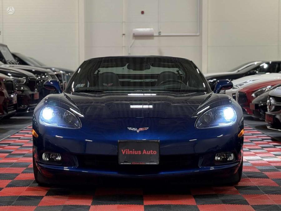 Blue Chevrolet Corvette 2007 in Vilnius, with an engine capacity of 5.97 L and mileage of 64 thousand km for 28999 €, photo 3 on AUTOMOTO.COM.LV