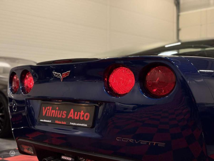 Blue Chevrolet Corvette 2007 in Vilnius, with an engine capacity of 5.97 L and mileage of 64 thousand km for 28999 €, photo 9 on AUTOMOTO.COM.LV