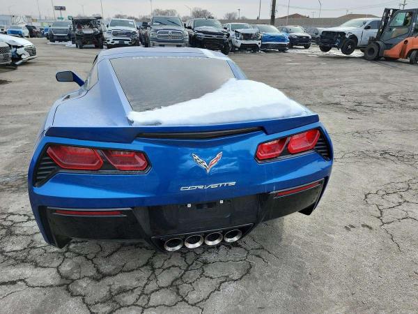 Blue Chevrolet Corvette 2015 in Kaunas, with an engine capacity of 6.20 L and mileage of 97 thousand km for 23500 €, photo 2 on AUTOMOTO.COM.LV