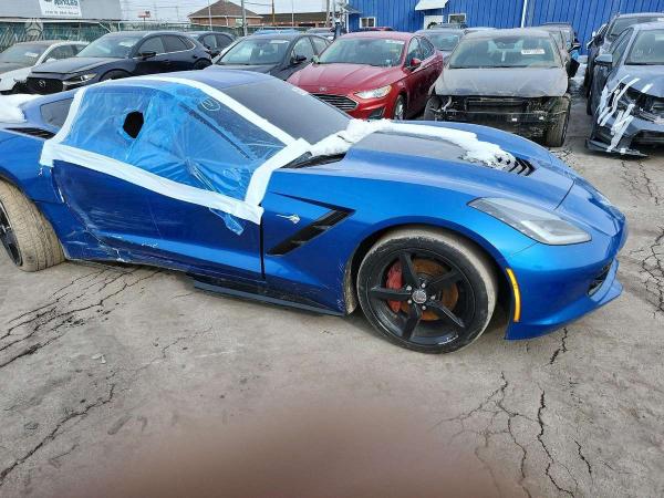 Blue Chevrolet Corvette 2015 in Kaunas, with an engine capacity of 6.20 L and mileage of 97 thousand km for 23500 €, photo 6 on AUTOMOTO.COM.LV
