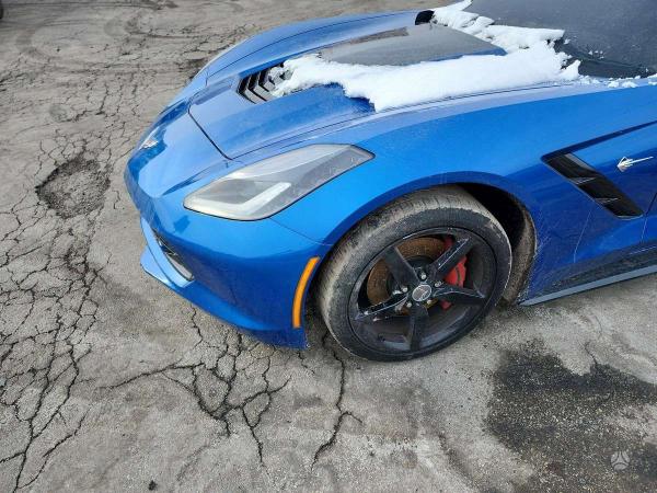 Blue Chevrolet Corvette 2015 in Kaunas, with an engine capacity of 6.20 L and mileage of 97 thousand km for 23500 €, photo 7 on AUTOMOTO.COM.LV