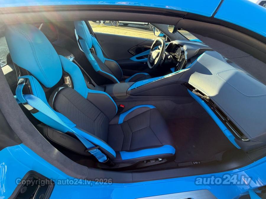 Zils Chevrolet Corvette 2025 Tallina, ar dzinēja tilpumu 6.20 L un nobraukumu 0 tūkst. km par 113900 €, foto 19 vietnē AUTOMOTO.COM.LV