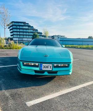 Green Chevrolet Corvette 1990 in Tallinn, with an engine capacity of 5.70 L and mileage of 0 thousand km for 15000 €, photo  on AUTOMOTO.COM.LV