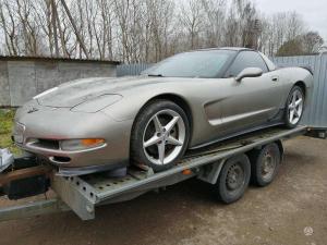 Pelēks Chevrolet Corvette 1998 Plungė, ar dzinēja tilpumu 5.70 L un nobraukumu 197 tūkst. km par 13500 €, foto  vietnē AUTOMOTO.COM.LV