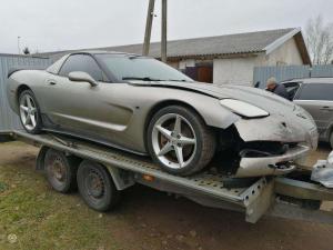 Pelēks Chevrolet Corvette 1998 Plungė, ar dzinēja tilpumu 5.70 L un nobraukumu 197 tūkst. km par 13500 €, foto 3 vietnē AUTOMOTO.COM.LV