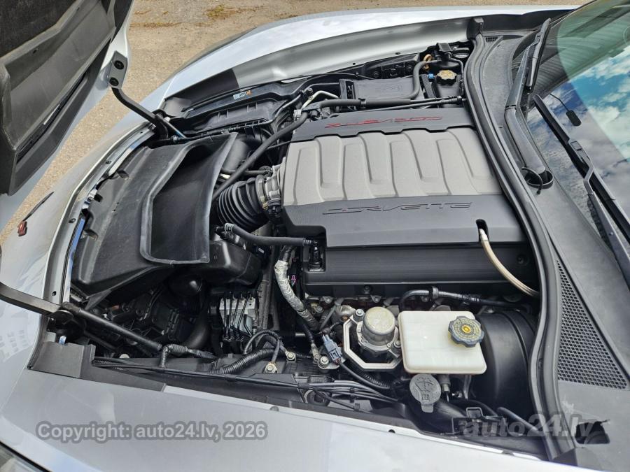 Grey Chevrolet Corvette 2016 in Tallinn, with an engine capacity of 6.20 L and mileage of 75 thousand km for 39000 €, photo 9 on AUTOMOTO.COM.LV