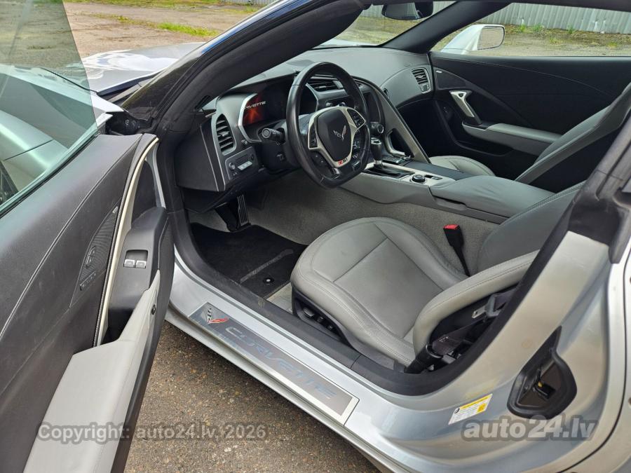 Grey Chevrolet Corvette 2016 in Tallinn, with an engine capacity of 6.20 L and mileage of 75 thousand km for 39000 €, photo 12 on AUTOMOTO.COM.LV