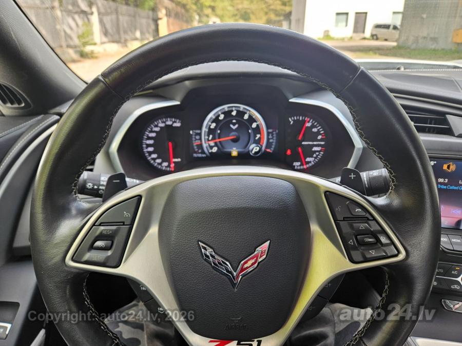 Grey Chevrolet Corvette 2016 in Tallinn, with an engine capacity of 6.20 L and mileage of 75 thousand km for 39000 €, photo 16 on AUTOMOTO.COM.LV