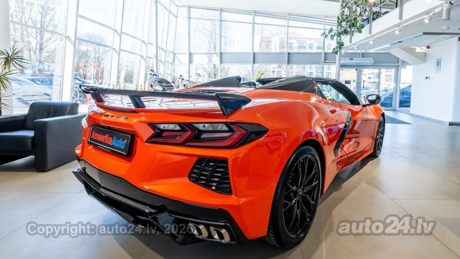 Oranžs Chevrolet Corvette 2026 Tallina, ar dzinēja tilpumu 6.20 L un nobraukumu 39 tūkst. km par 143900 €, foto 4 vietnē AUTOMOTO.COM.LV