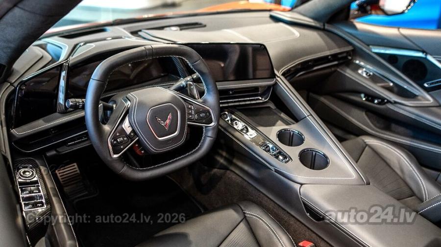 Oranžs Chevrolet Corvette 2026 Tallina, ar dzinēja tilpumu 6.20 L un nobraukumu 39 tūkst. km par 143900 €, foto 7 vietnē AUTOMOTO.COM.LV