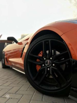 Orange Chevrolet Corvette 2015 in Kaunas, with an engine capacity of 6.16 L and mileage of 65 thousand km for 47300 €, photo 8 on AUTOMOTO.COM.LV