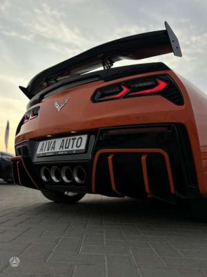 Orange Chevrolet Corvette 2015 in Kaunas, with an engine capacity of 6.16 L and mileage of 65 thousand km for 47300 €, photo 12 on AUTOMOTO.COM.LV