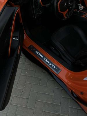 Orange Chevrolet Corvette 2015 in Kaunas, with an engine capacity of 6.16 L and mileage of 65 thousand km for 47300 €, photo 16 on AUTOMOTO.COM.LV