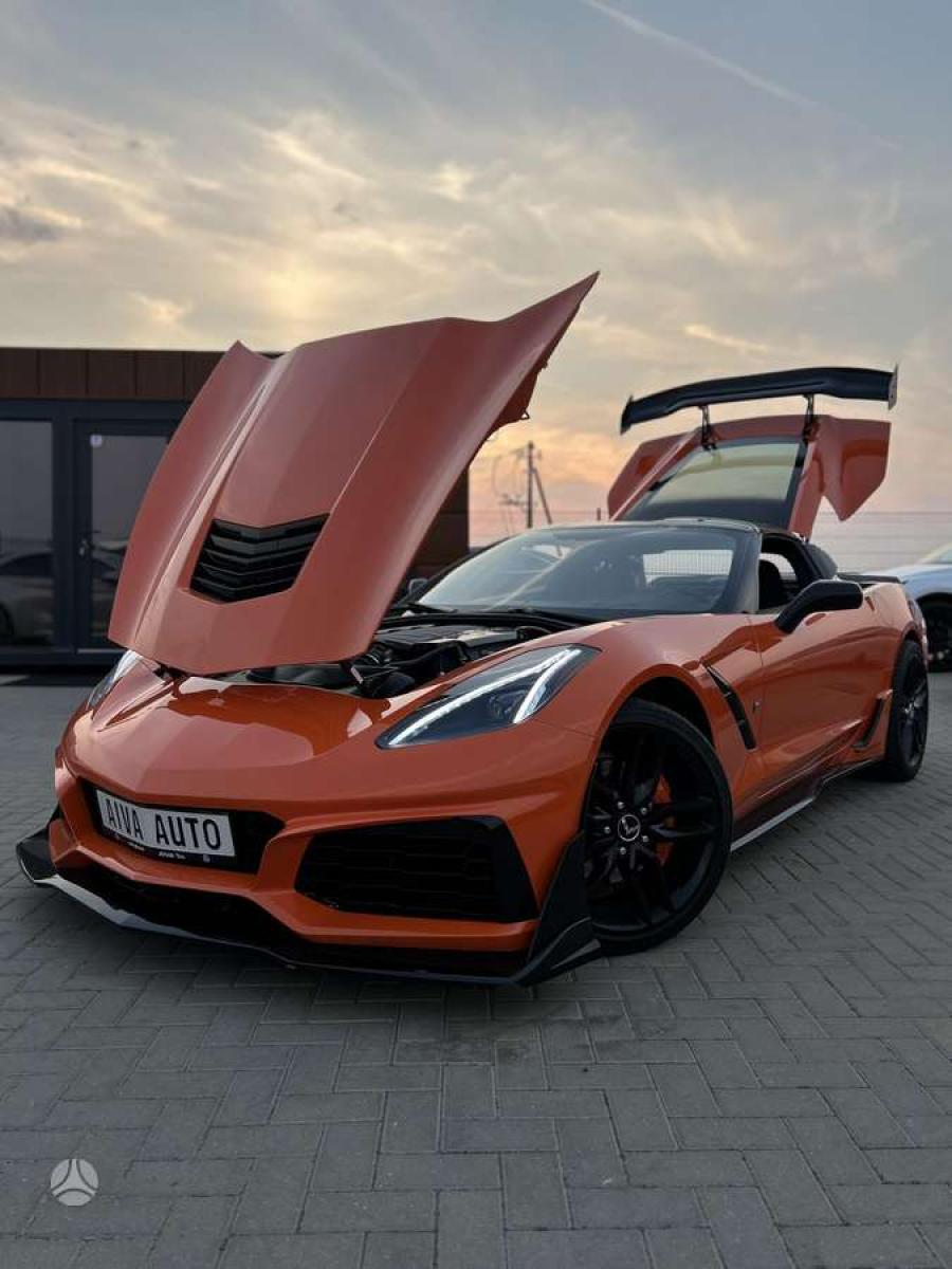 Orange Chevrolet Corvette 2015 in Kaunas, with an engine capacity of 6.16 L and mileage of 65 thousand km for 47300 €, photo 37 on AUTOMOTO.COM.LV