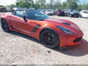 Orange Chevrolet Corvette 2015 in Klaipeda, with an engine capacity of 6.20 L and mileage of 67 thousand km for 8500 €, photo  on AUTOMOTO.COM.LV