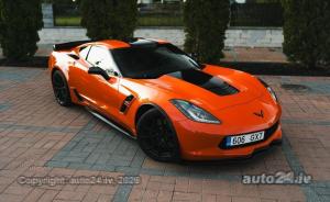 Orange Chevrolet Corvette 2019 in Tartu, with an engine capacity of 6.20 L and mileage of 55 thousand km for 74900 €, photo  on AUTOMOTO.COM.LV