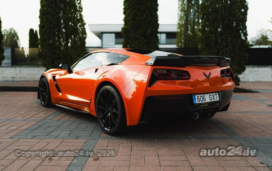 Orange Chevrolet Corvette 2019 in Tartu, with an engine capacity of 6.20 L and mileage of 55 thousand km for 74900 €, photo 5 on AUTOMOTO.COM.LV