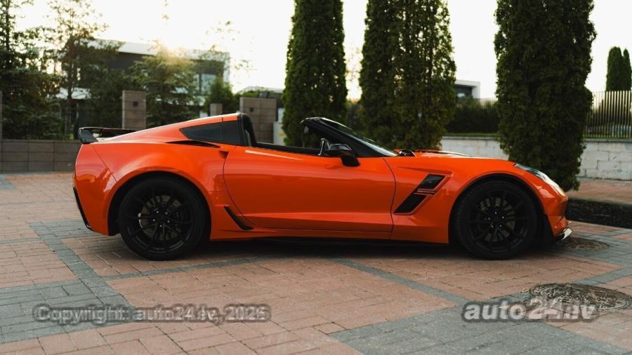 Orange Chevrolet Corvette 2019 in Tartu, with an engine capacity of 6.20 L and mileage of 55 thousand km for 74900 €, photo 6 on AUTOMOTO.COM.LV