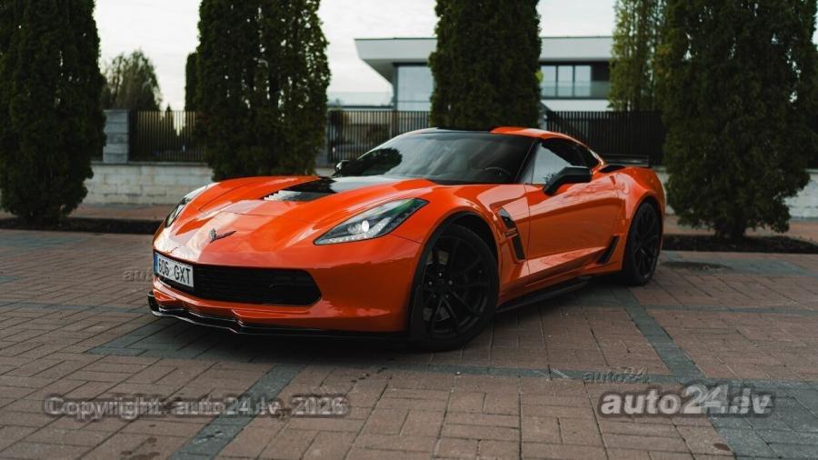 Orange Chevrolet Corvette 2019 in Tartu, with an engine capacity of 6.20 L and mileage of 55 thousand km for 74900 €, photo 7 on AUTOMOTO.COM.LV