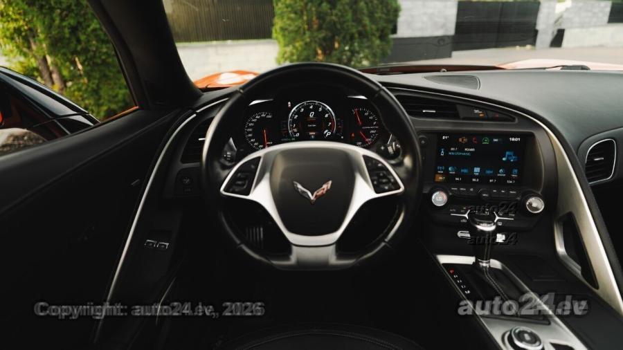 Orange Chevrolet Corvette 2019 in Tartu, with an engine capacity of 6.20 L and mileage of 55 thousand km for 74900 €, photo 9 on AUTOMOTO.COM.LV