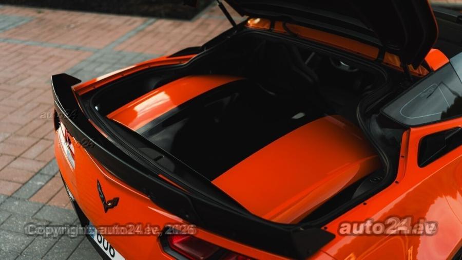 Orange Chevrolet Corvette 2019 in Tartu, with an engine capacity of 6.20 L and mileage of 55 thousand km for 74900 €, photo 10 on AUTOMOTO.COM.LV